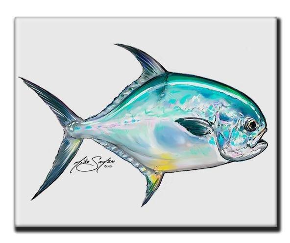 "Permit Illustration" Fine Art Tile